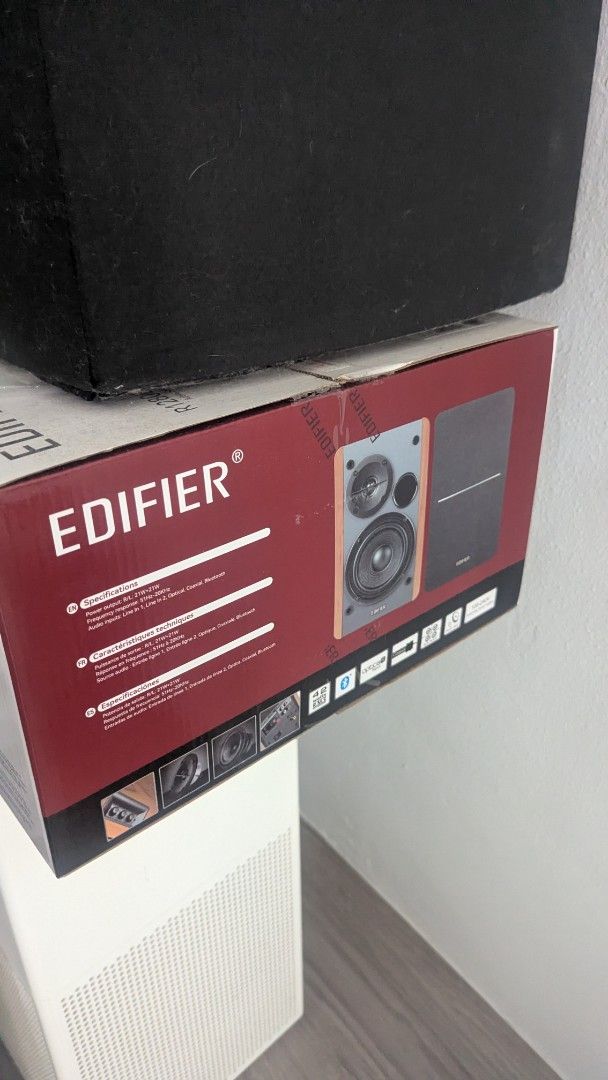 Edifier R1280DBs Bluetooth Bookshelf Speakers, Audio, Soundbars ...