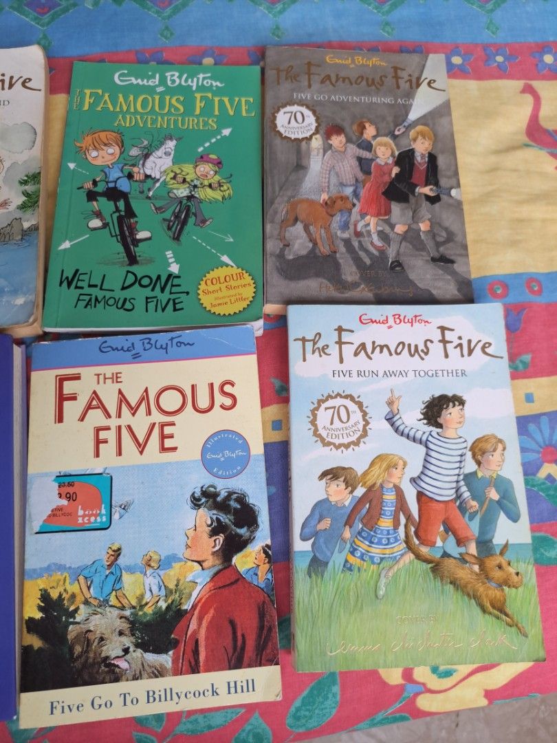 Enid Blyton Books: Famous Five, Peronel's Magic, Wishing-Chair, Hobbies ...