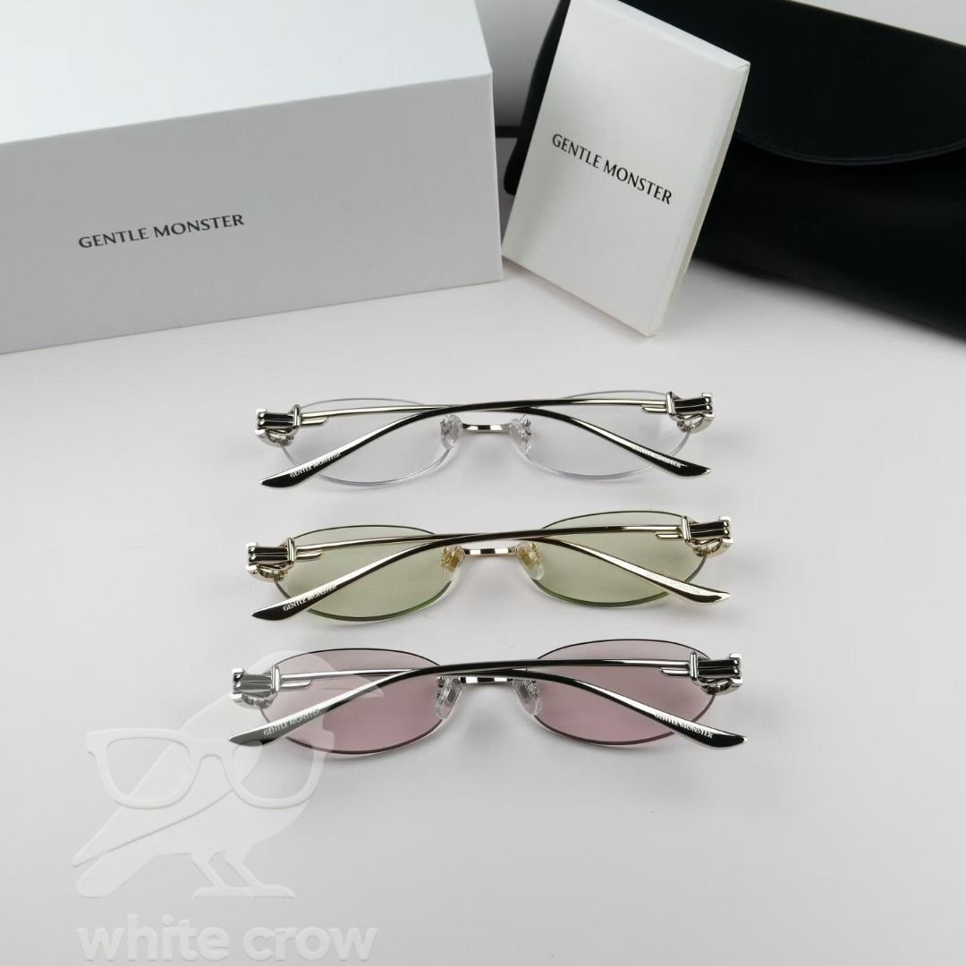 GENTLE MONSTER MODEL : MUSUBI SIZE : 55-19-140 SUNGLASSES OVAL LENS ...