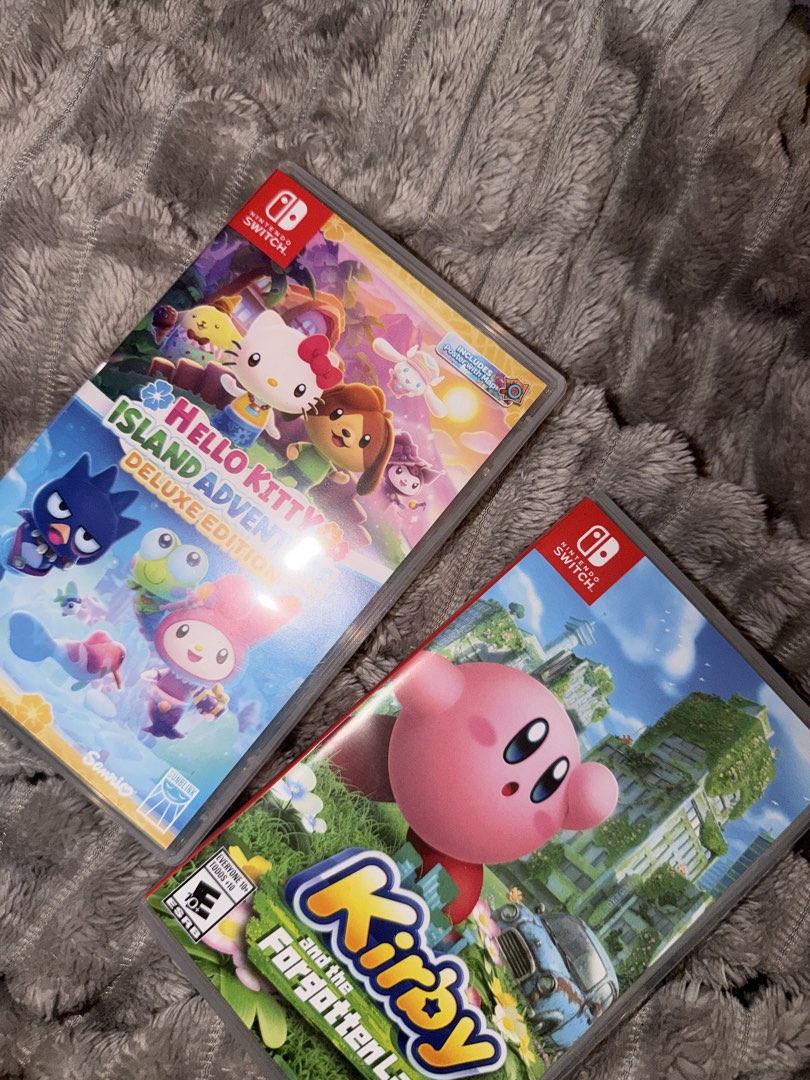 Hello Kitty Island Adventure & Kirby and the Forgotten Land Switch ...