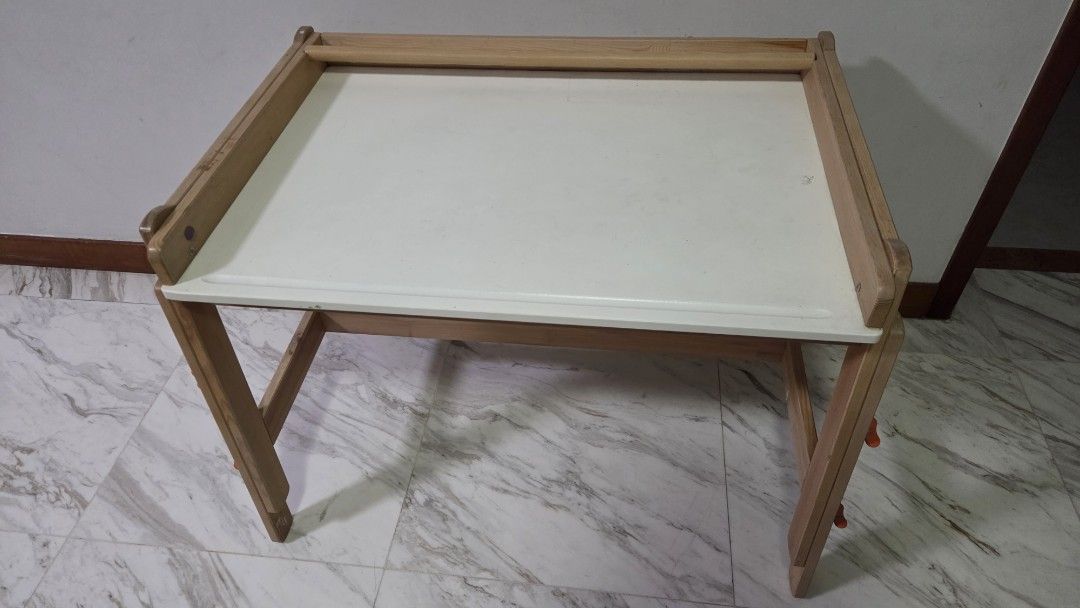 IKEA children study desk with adjustable height., Furniture & Home ...