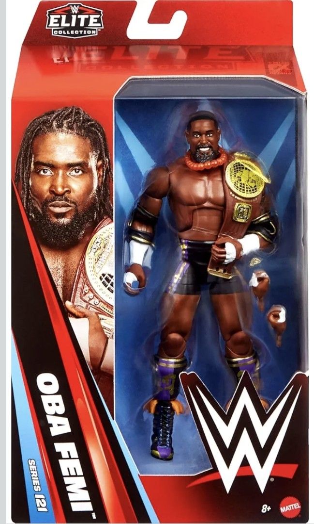 *In Stock* WWE Elite Collection Oba Femi Series 121 Action Figure ...