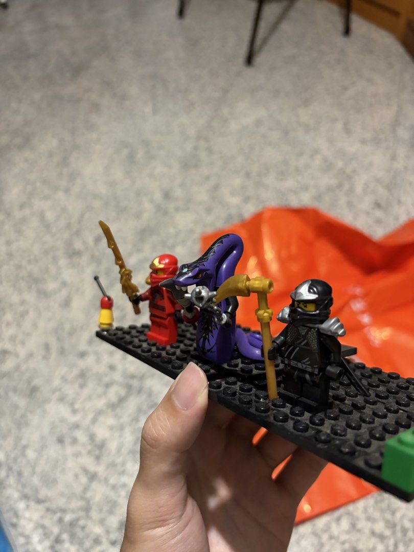 Lego Ninjago Vintage Pythor chumsworth | Kai Zx | Cole Zx mini figures ...