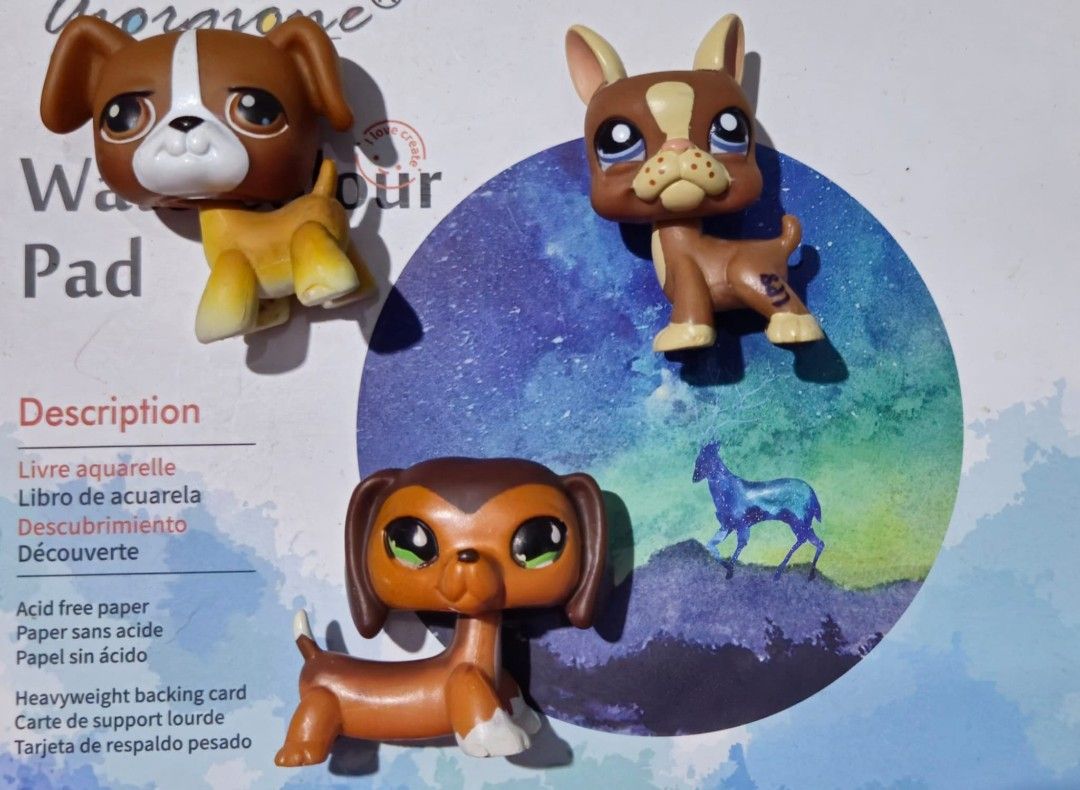Littlest Pet Shop Dogs, Hobbies & Toys, Toys & Games on Carousell