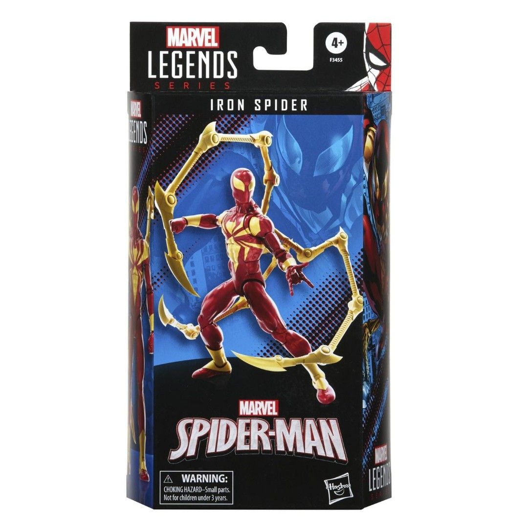 Marvel Legends Spider-Man Iron Spider Action Figure, Hobbies & Toys ...