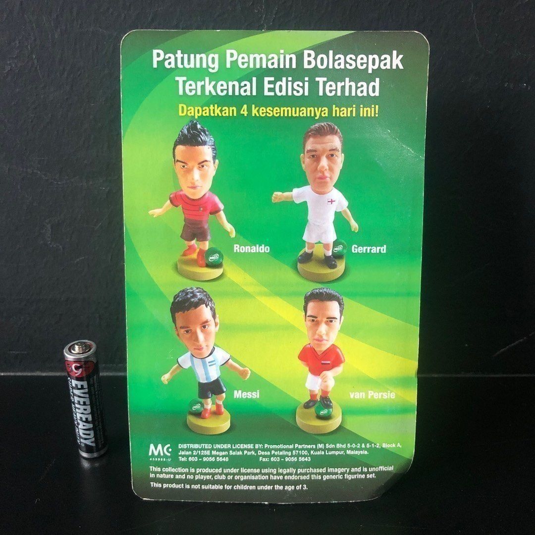 Milo Nestle Limited Edition Hidup Bola 2014 Football Soccer Set ...
