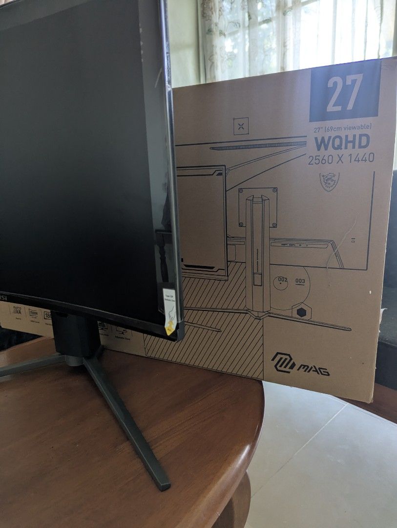MSI MAG 27CQ6PF 2K WQHD MONITOR 27", Computers & Tech, Parts ...
