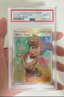 2019 Sun & Moon: Misty's Favor #235 - PSA 10, Hobbies & Toys, Toys ...