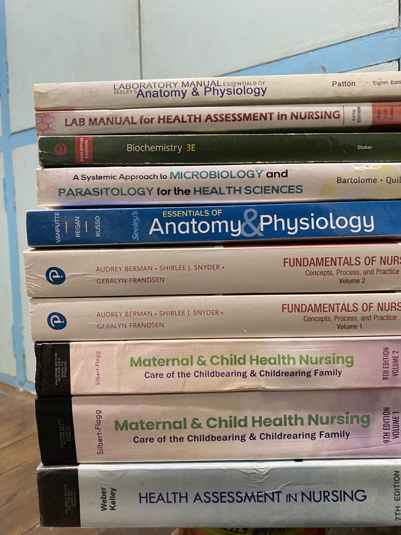 Nursing & Science Textbooks - Anatomy, Biochemistry, Microbiology ...