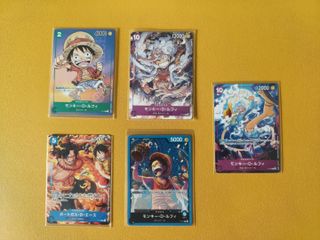 One Piece Card Game - Assortment of Luffy cards, Hobbies & Toys, Toys ...