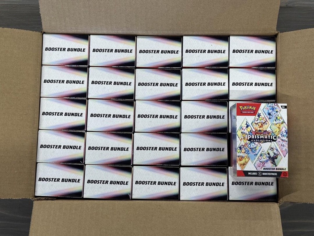 Pokemon prismatic evolution booster bundle, Hobbies & Toys, Toys ...