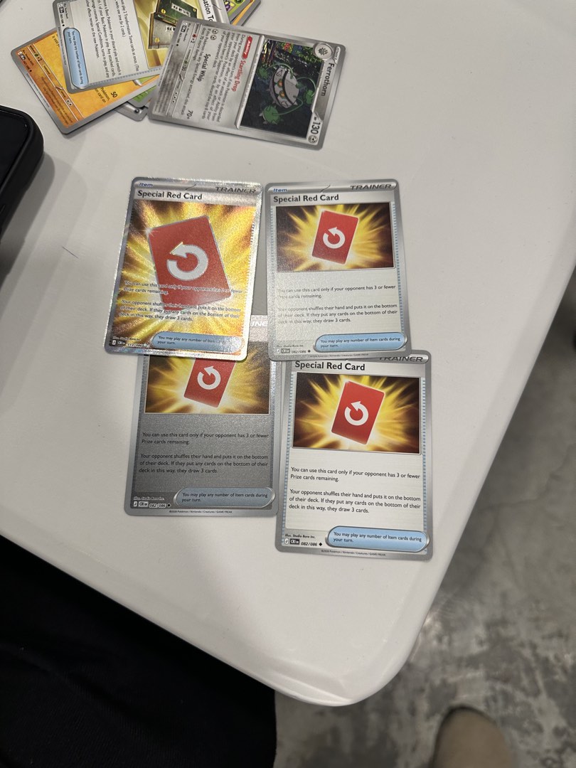Pokemon TCG Special Red Card Trainer Cards, Hobbies & Toys, Toys ...