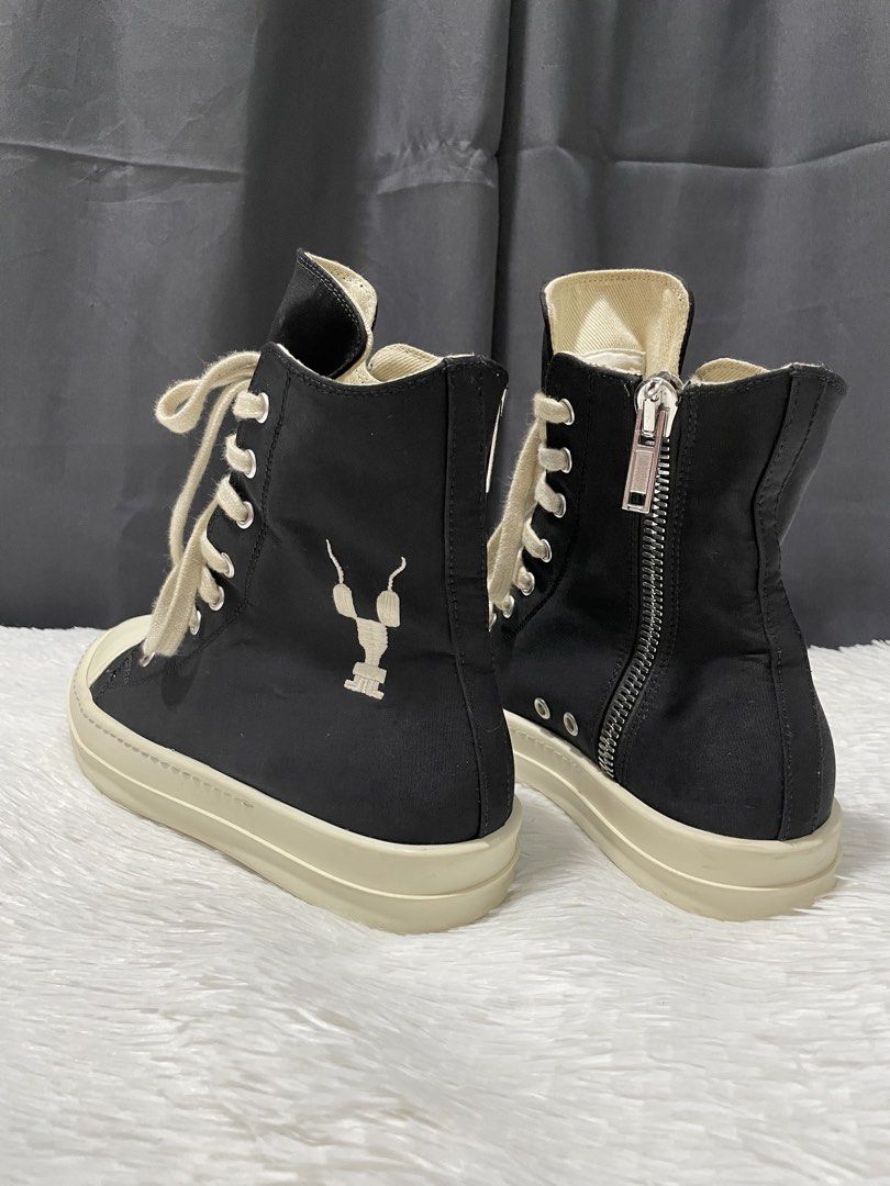 Rick Owens DRKSHDW nylon high-top, Luxury, Sneakers & Footwear on Carousell