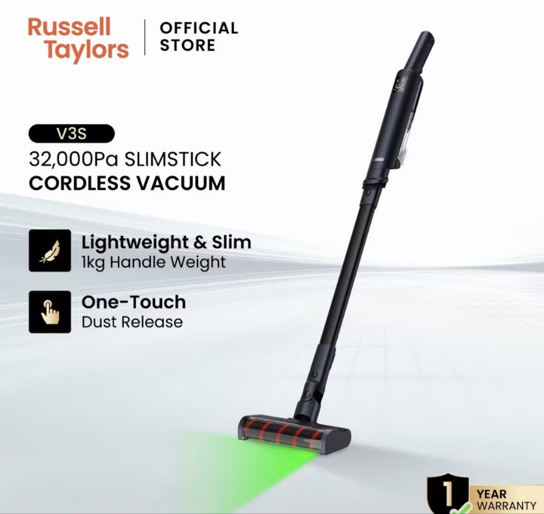 Russell Taylors light weight vacuum cleaner, TV & Home Appliances ...