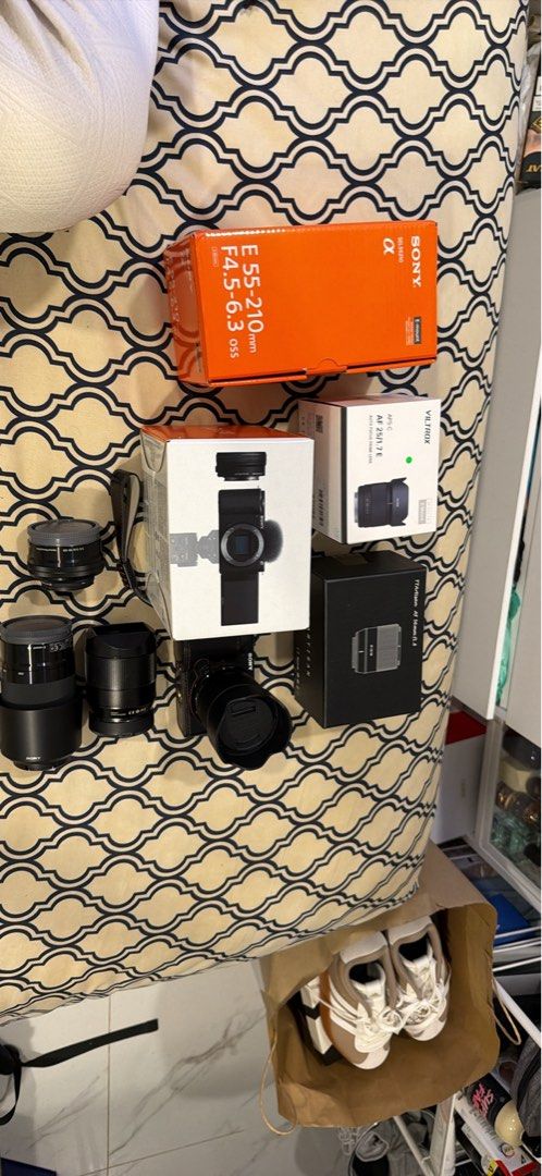 Sony Alpha Camera with Lenses, Photography, Cameras on Carousell