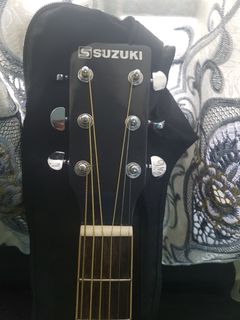 Acoustic Guitar with 'S' Logo, Hobbies & Toys, Musical Instruments on ...