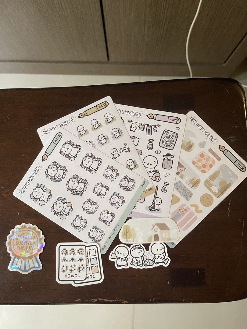 TCMC sticker bundle, Hobbies & Toys, Stationery & Craft, Other ...