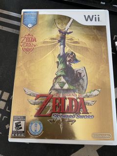 The Legend of Zelda: Skyward Sword Wii Game + Symphony CD, Video Gaming ...