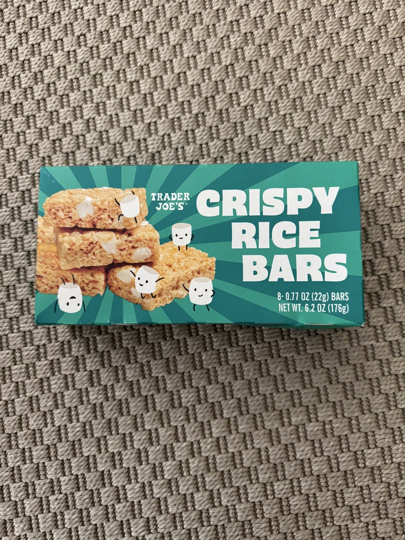 Trader Joe’s Crispy Rice Bars, Food & Drinks, Packaged & Instant Food ...