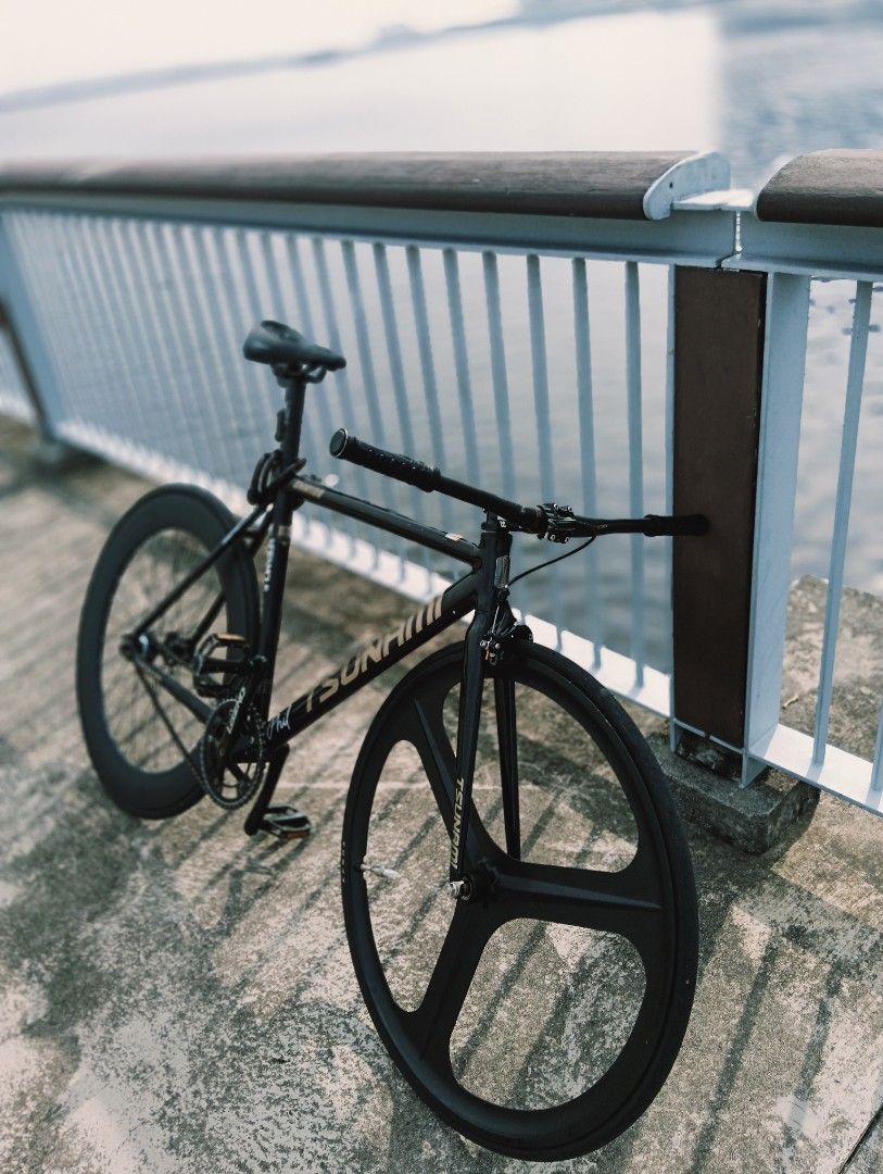 Tsunami Fixed Gear Bike - Black|look at desc, Sports Equipment ...