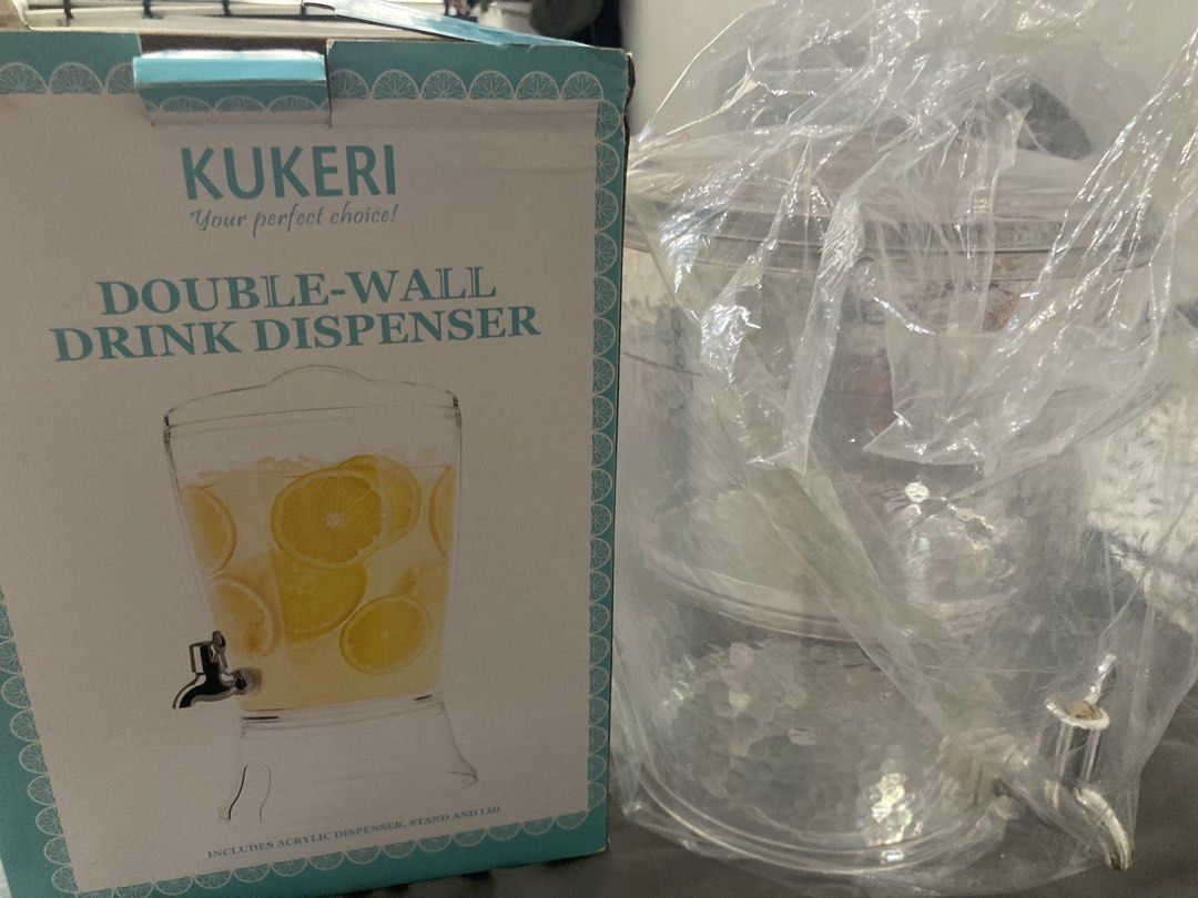 Water dispenser (Acrylic) (Free delivery)!, Furniture & Home Living ...