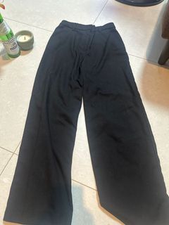 black cargo pants/ black long jeans, Women's Fashion, Bottoms, Other ...