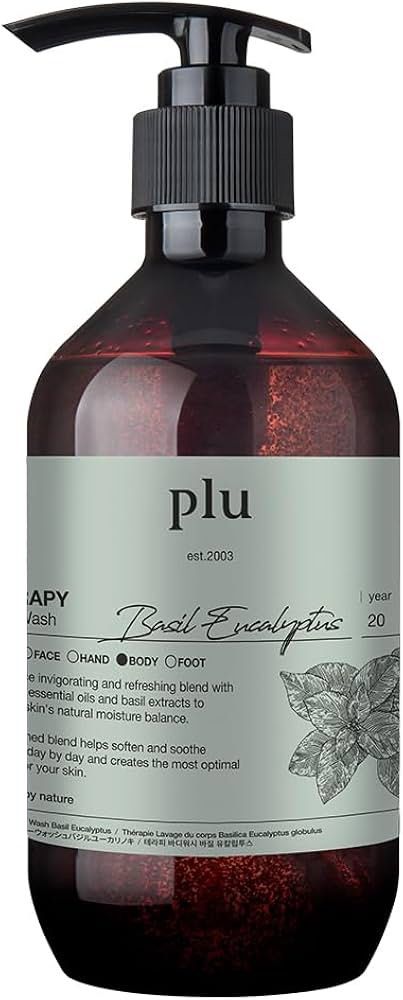 Plu Therapy Body Wash - Basil Eucalyptus, Beauty & Personal Care, Bath ...
