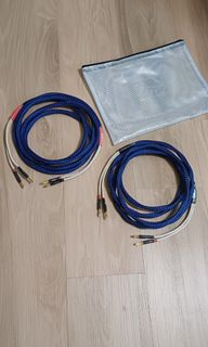 QED Genesis Silver Spiral -Silver wires- Speaker Cables, Audio ...
