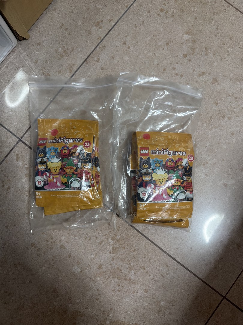 12 pieces LEGO Minifigures Series 23 Blind Bags, Hobbies & Toys, Toys ...