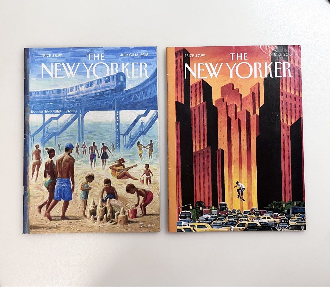 2015 The New Yorker Magazines, Hobbies & Toys, Books & Magazines ...