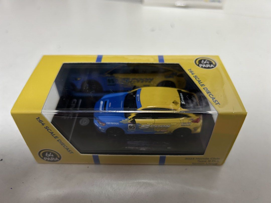 2023 Honda Civic Type R FL5 #95 Spoon Sports Livery Blue and Yellow ...