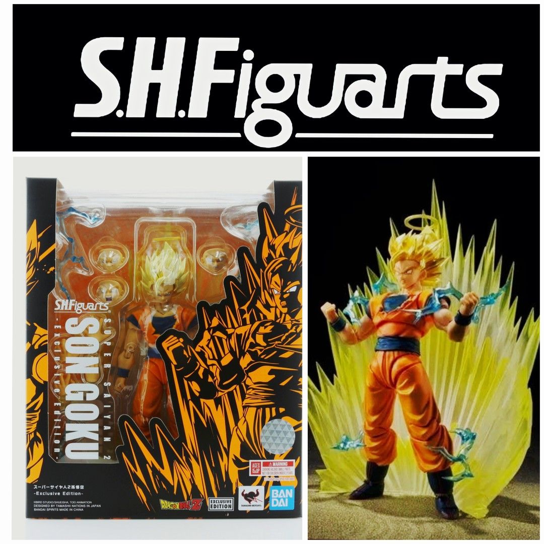 《30MAY26》s.h.figuarts SUPER SAIYAN 2 SON GOKU -USA EXCLUSIVE EDITION ...
