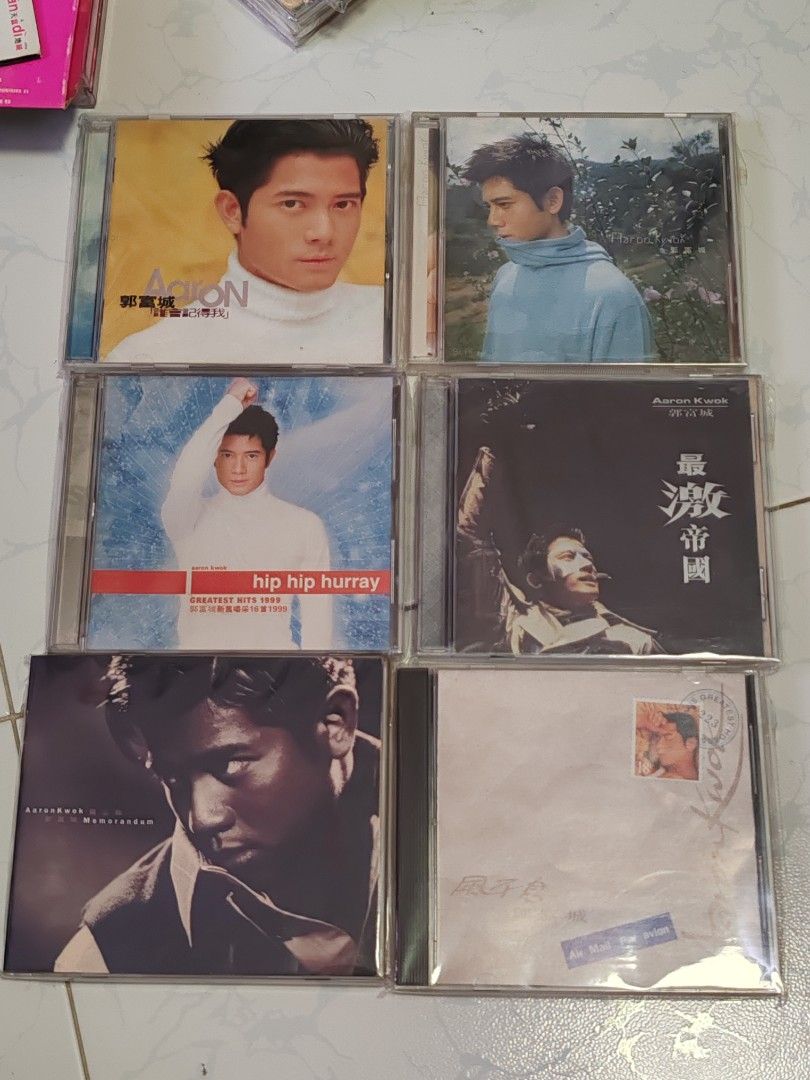 Aaron Kwok / Daniel Chan / Eric Suen / Chilam CD, Hobbies & Toys, Music ...