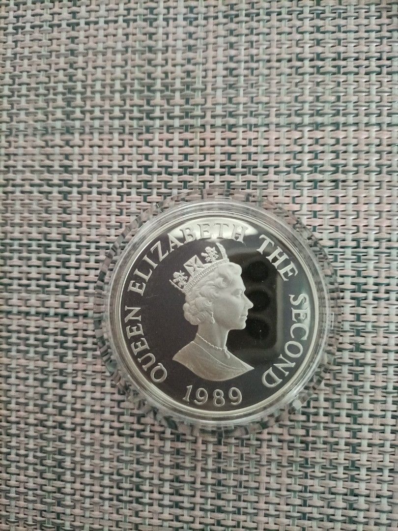 Alderney Royal Visit Two Pounds Coin 1989 Queen Elizabeth II, Hobbies ...