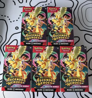Ascended Heroes Booster Bundle, Hobbies & Toys, Toys & Games on Carousell