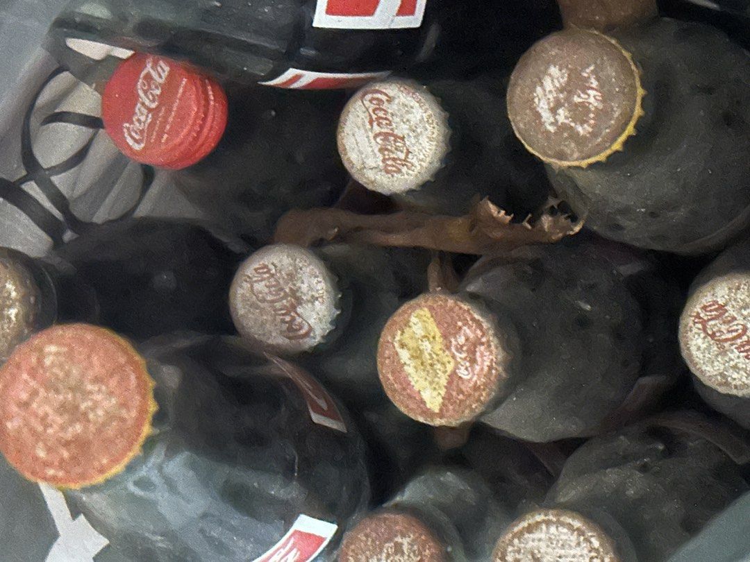 Collection of Vintage Coca-Cola, F&N, and 7UP Bottles, Hobbies & Toys ...