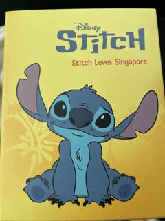 (100% Authentic) Disney Stitch The Singapore Edition Blind Box 999 Pure ...