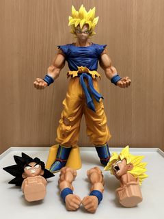 【In stock】Dragon Ball Series Figures Goku Daoist Robe Orange Blue ...