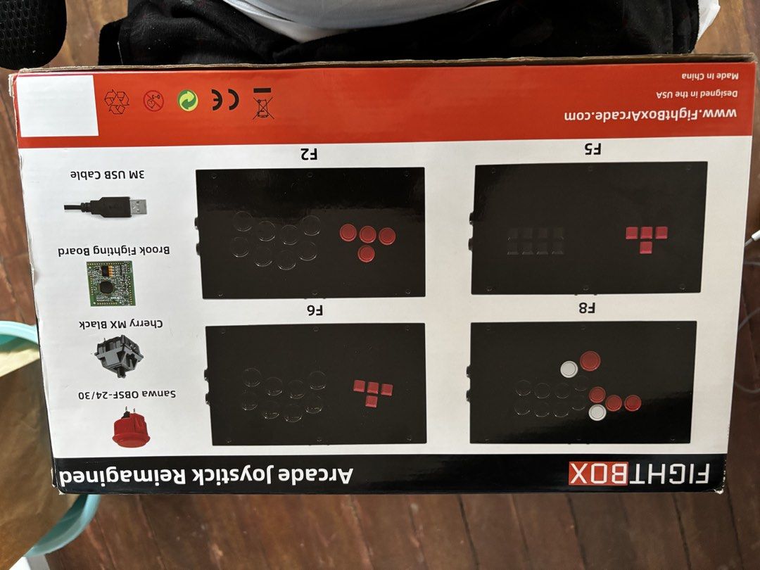 Fightbox F7 Keyboard Button Controller READ DESCRIPTION, Video Gaming ...