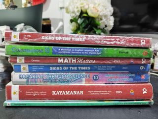 2024 -2025 Grade 5 Textbooks: Math, Science, Home Economics, MAPEH ...
