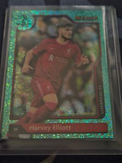 2021-22 Merlin Harvey Elliott Liverpool FC Card 183/199, Hobbies & Toys ...