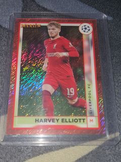 2021-22 Merlin Harvey Elliott Liverpool FC Card 183/199, Hobbies & Toys ...