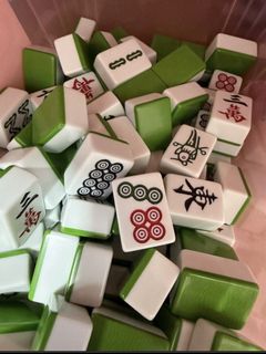 168 Tiles Mahjong Set with Red Case, Hobbies & Toys, Toys & Games on ...