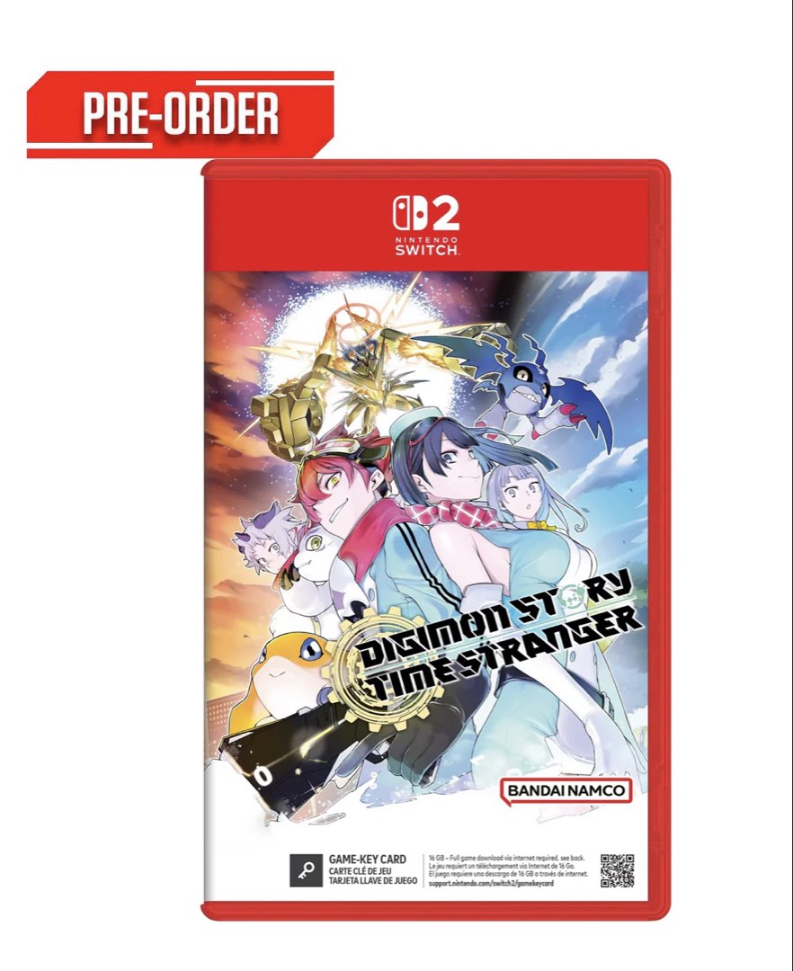 Nintendo Switch 2-Digimon Story Time Stranger [Game Key Card] Pre-Order ...