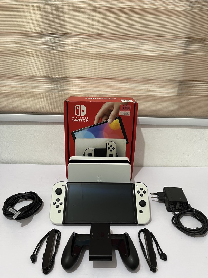 Nintendo Switch OLED - Complete Set with Games, Video Gaming, Video ...