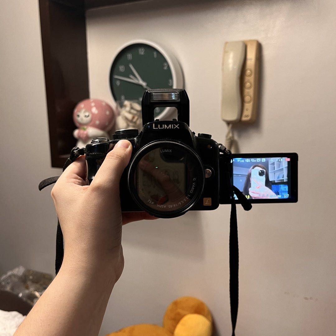 Panasonic Lumix DMC-G1 Mirrorless Camera with Lens, Photography ...