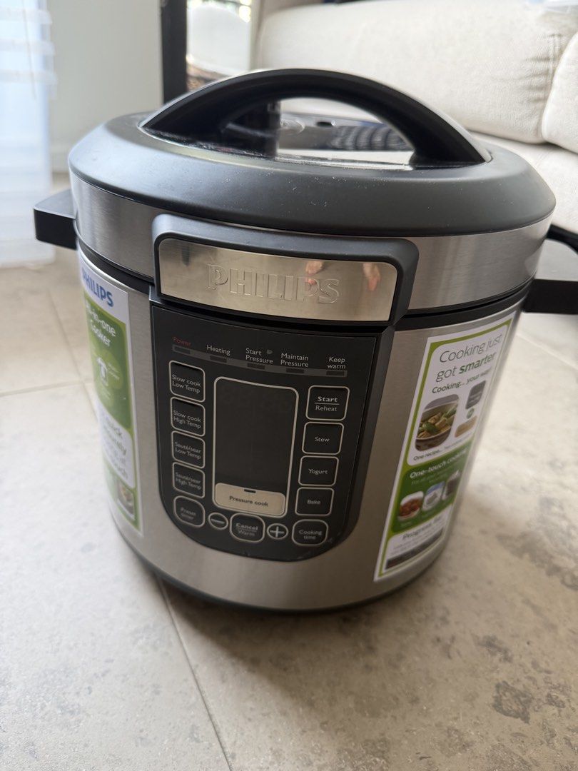 Philips Multi-Cooker Pressure Cooker, 家庭電器, 廚房電器, 鍋具 - Carousell
