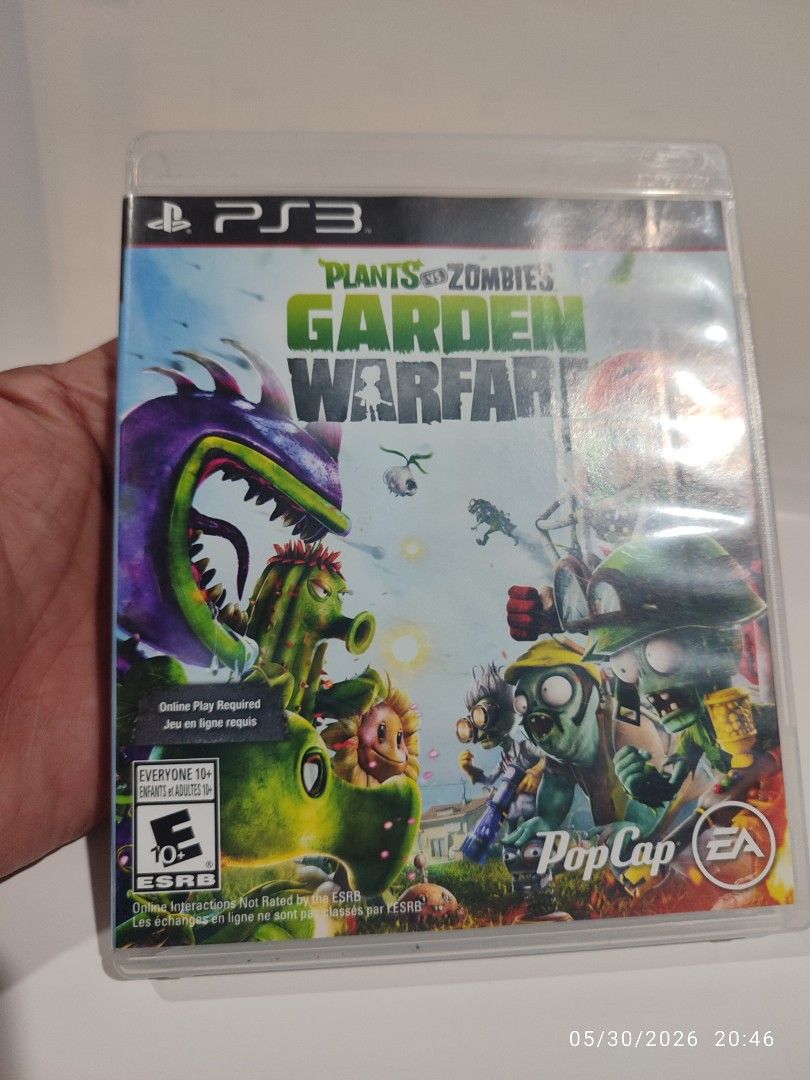 PS3 - Plants VS. Zombies: Garden Warfare (OPENED) "ALL", Video Gaming ...