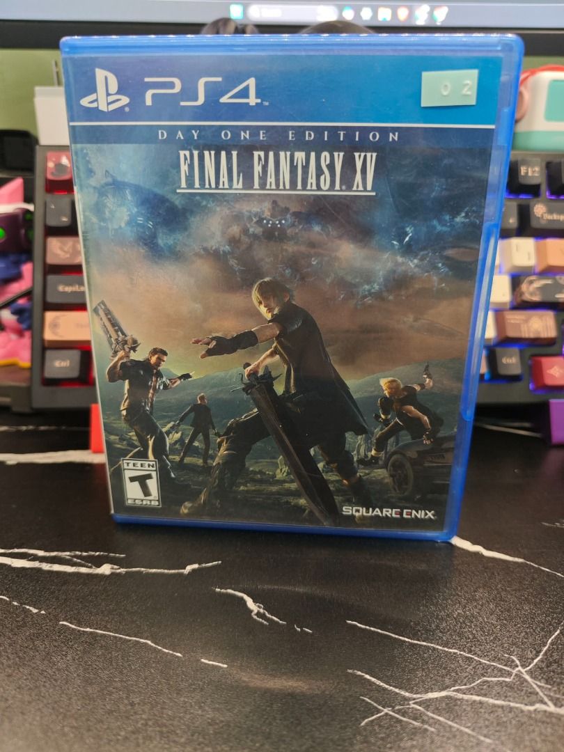 PS4 Final Fantasy XV (R1 Disc)(Copy 02), Video Gaming, Video Games ...