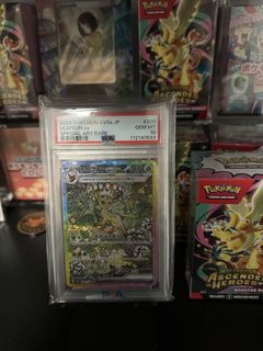 2024 Leafeon sv8a terastal SAR 200/187 PSA 10, Hobbies & Toys, Toys ...